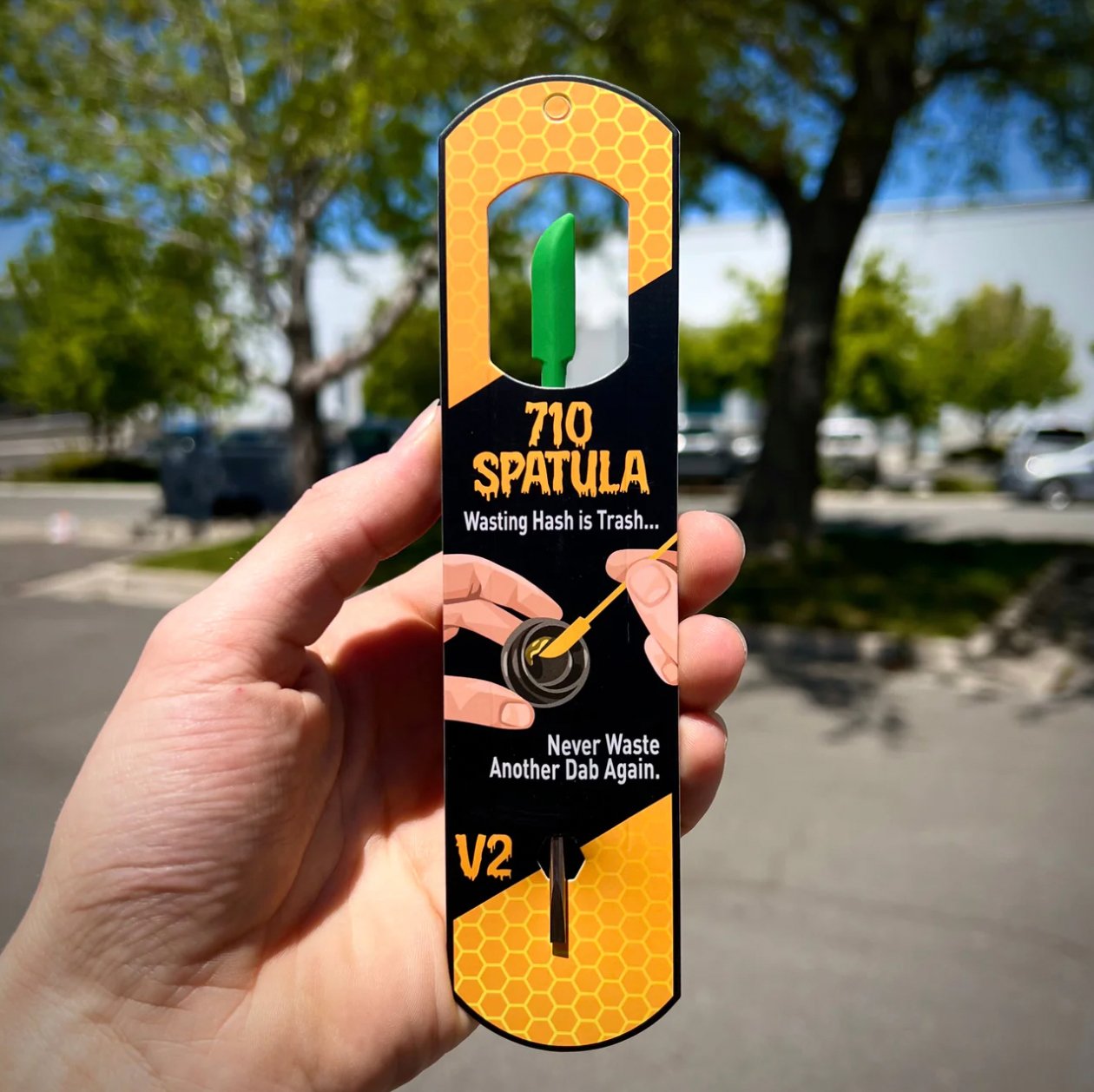 710 Spatula V2 (Flat Head) Dabber - Dabber - Glassets